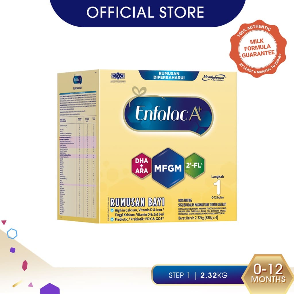 Enfalac A+ Step 1 - 2.32kg - Third Floor Chinese Medicine Store